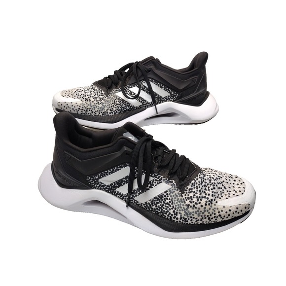 adidas | Shoes | Adidas Mens Size Us 3 Blkwht Running Sneaker Shoes Hwa ...